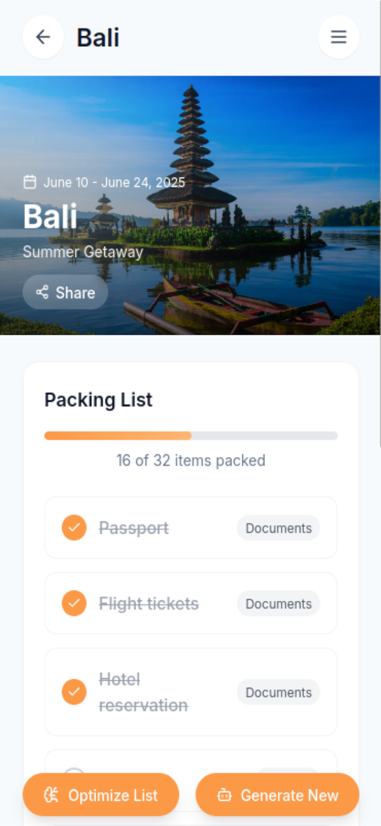 PackBud - Smart Packing Lists for Stress-Free Travel | Join Waitlist